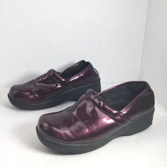 Safe T Step | Shoes | Safe T Step Clogs Metallic Purple Size 8 | Poshmark